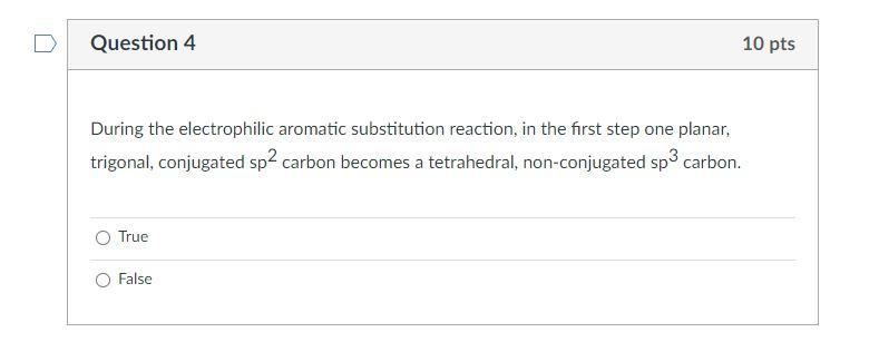 Solved During the electrophilic aromatic substitution | Chegg.com