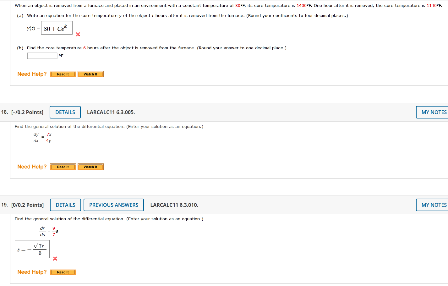 Solved When an object is removed from a furnace and placed | Chegg.com