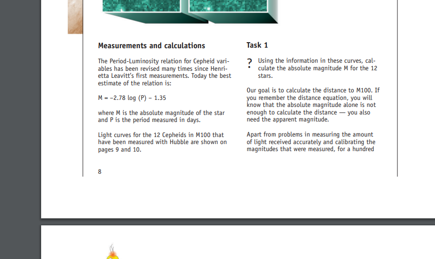 Solved Task 1 Measurements and calculations The | Chegg.com