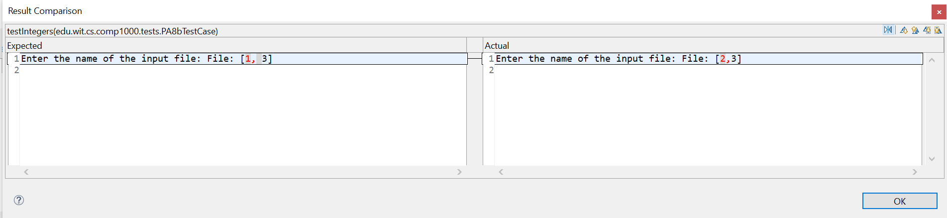 Solved In Java, Need Help Revising Code to Pass Junit | Chegg.com