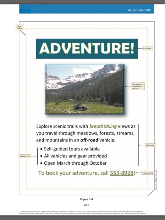 Why is the flyer shown below so effective? How do | Chegg.com