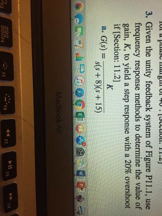 Solved 3. Given the unity feedback system of Figure P11.1, | Chegg.com