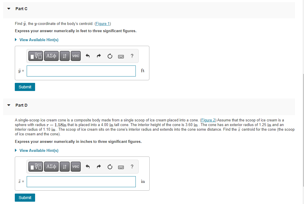 Learning Goal: Part A To be able to find the center | Chegg.com