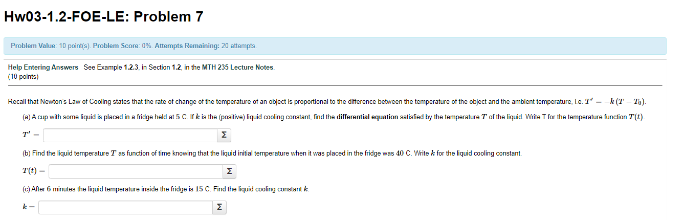 Solved Hw03-1.2-FOE-LE: Problem 7 Problem Value: 10 | Chegg.com