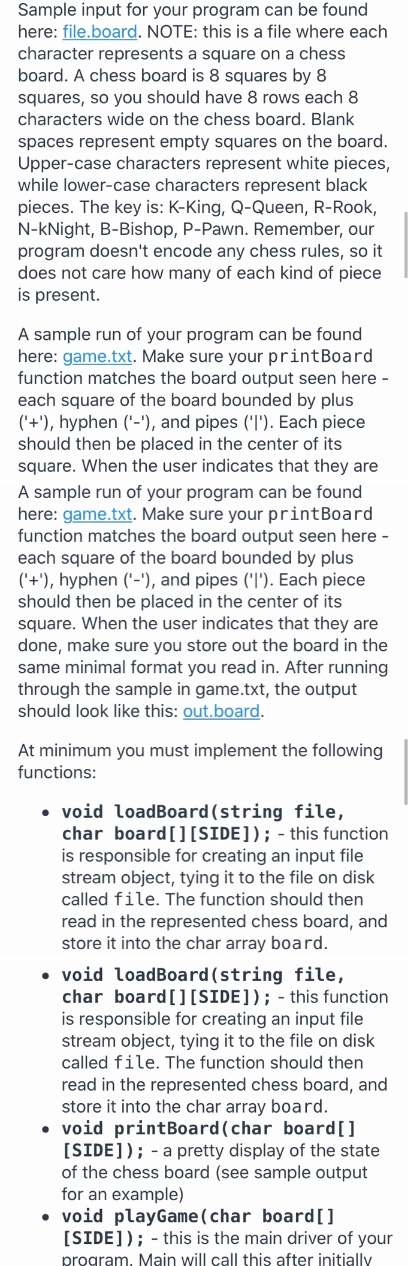 Solved Libraries You May Use • Iostream • Iomanip String 