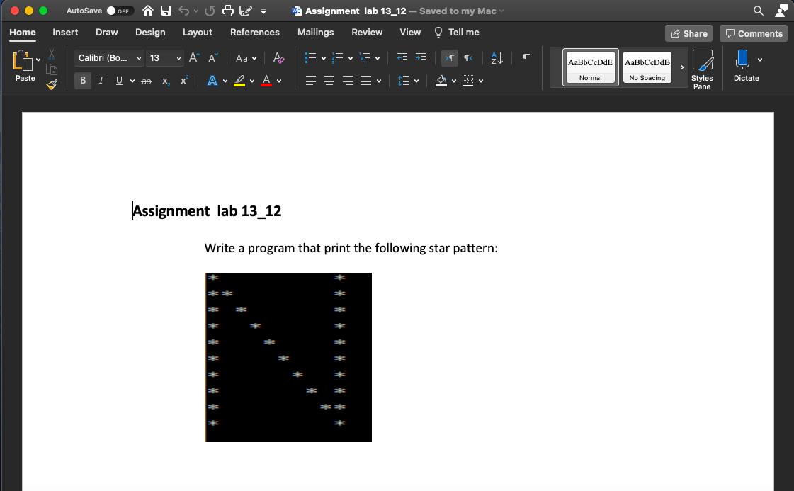 Solved AutoSave OFF Sv5- Assignment lab 13_12 - Saved to my | Chegg.com