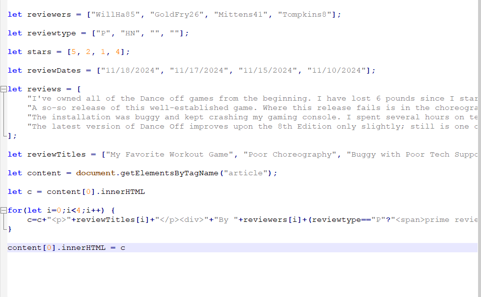 Solved Hands-on Project 3-4 Customer Reviews of Dance Off | Chegg.com