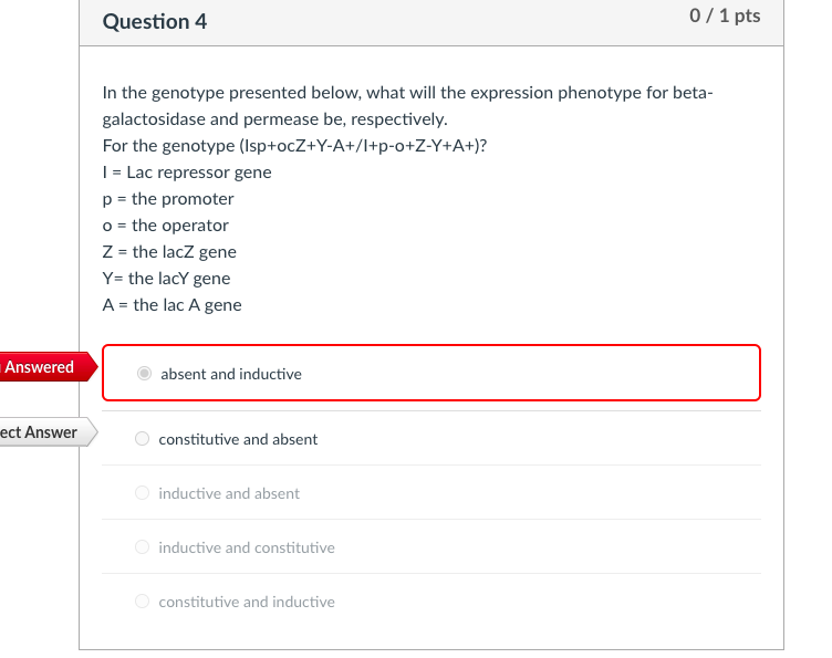 Solved In the genotype presented below, what will the | Chegg.com