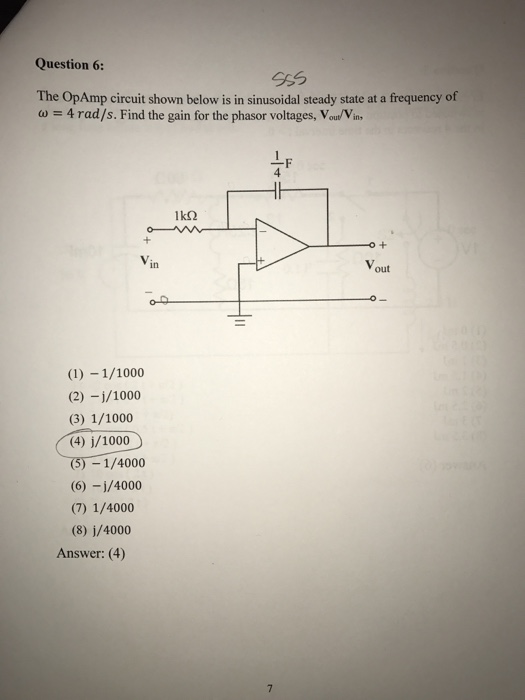 Solved The Op Amp circuit shown below is in sinusoidal | Chegg.com