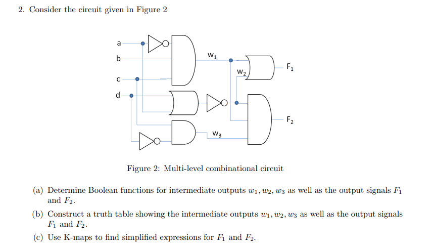 Solved 2 Consider The Circuit Given In Figure 2 Figure 2