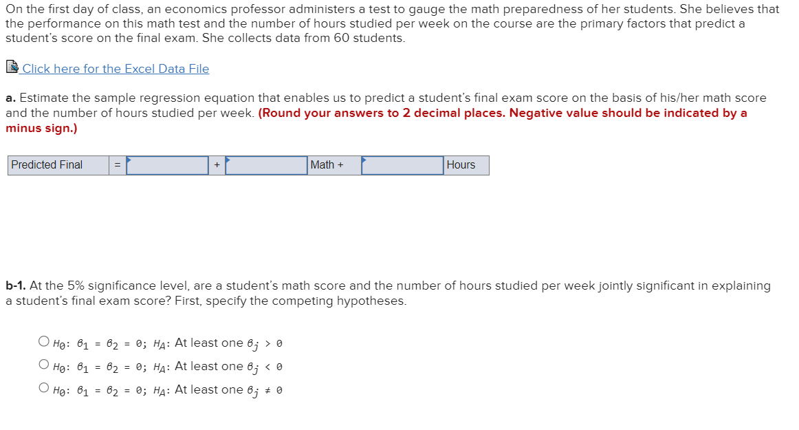 Solved On the first day of class, an economics professor | Chegg.com
