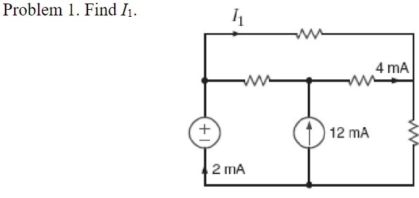 Solved Problem 1 Find I1