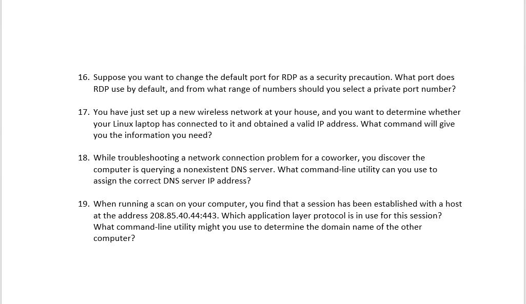 Solved 10. What is the range of addresses that might be | Chegg.com