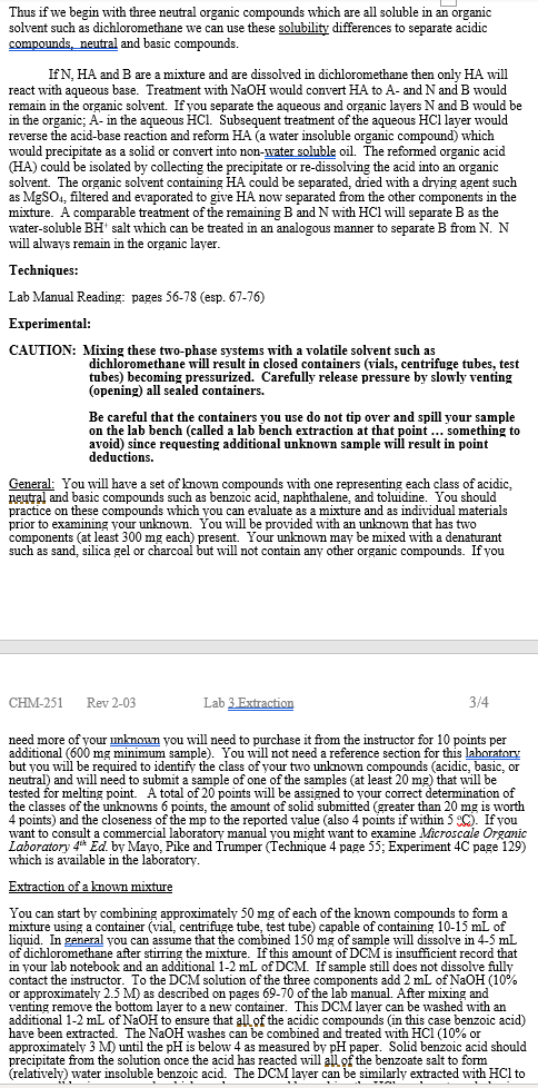 Solved 5. Suppose you treat your original dichloromethane | Chegg.com