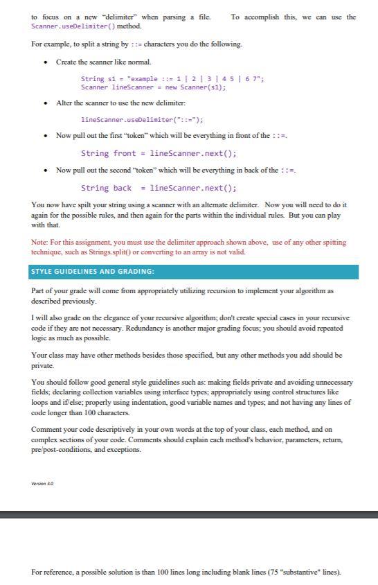 CS145 - PROGRAMMING ASSIGNMENT GRAMMER SOLVER | Chegg.com