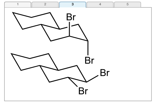 Solved Anti-addition of bromine to the chiral bicyclic | Chegg.com