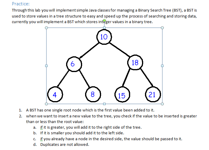 Solved Practice: Through this lab you will implement simple | Chegg.com