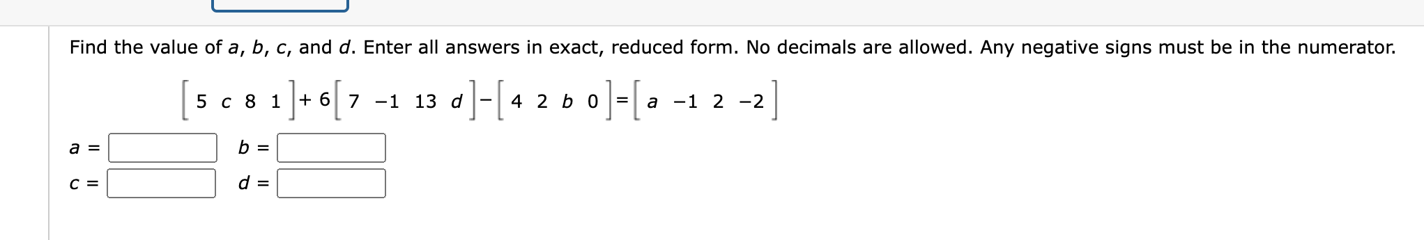 Solved Use the matrices C and D given below to answer the | Chegg.com