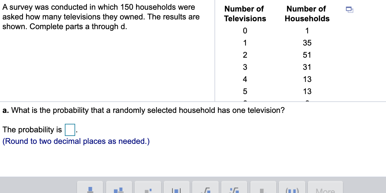 Solved Part B: what is the probability that a randomly | Chegg.com