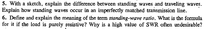 Solved 5. With a sketch, explain the difference between | Chegg.com