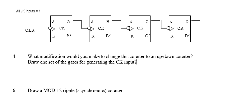 Solved 4. What modification would you make to change this | Chegg.com