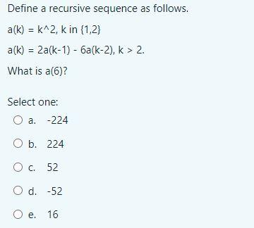Solved SHOW PROOF Define a recursive sequence as follows. | Chegg.com