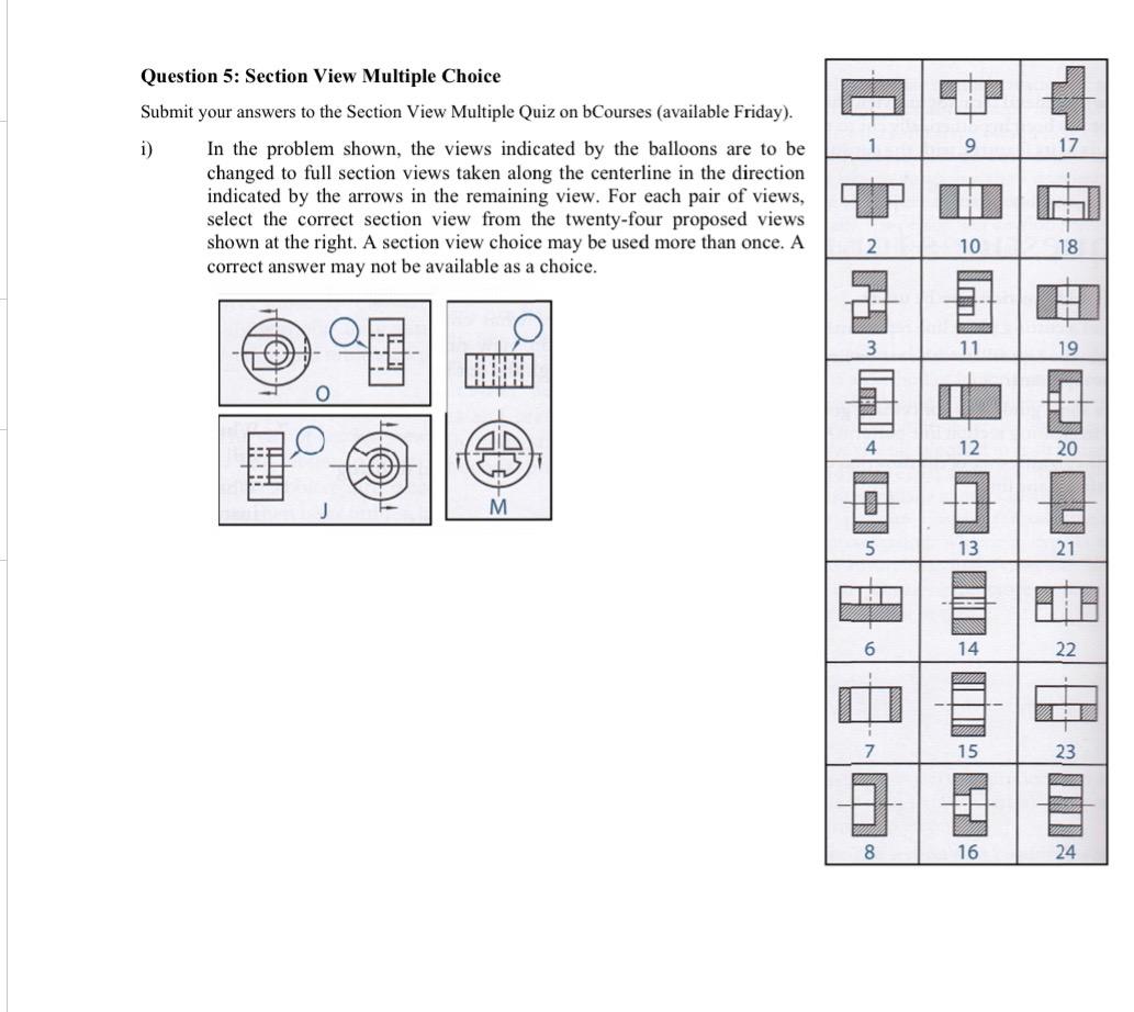 Solved Question 5: Section View Multiple Choice Submit your | Chegg.com