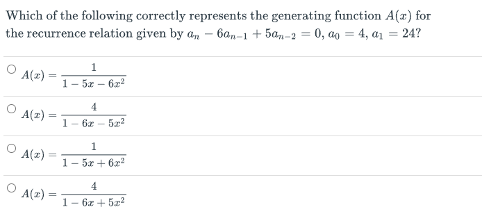 Solved Which of the following correctly represents the | Chegg.com