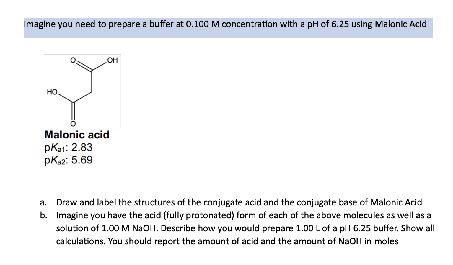 Solved a. ﻿Draw and label the structures of the conjugate | Chegg.com