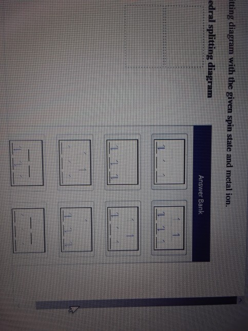 Solved Match the appropriate octahedral crystal-field | Chegg.com