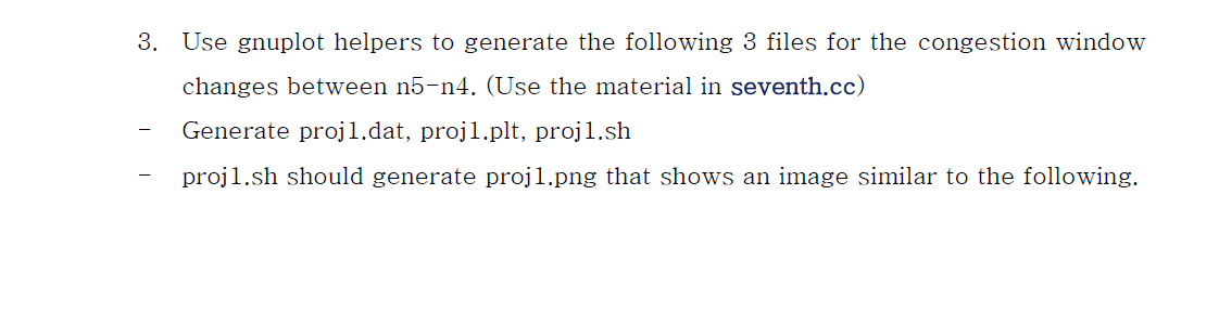 3. Use gnuplot helpers to generate the following 3 | Chegg.com