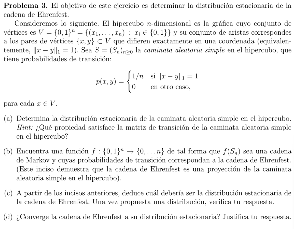 Problema 3. ﻿El objetivo de este ejercicio es | Chegg.com