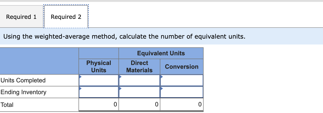 Solved M3-5 (Algo) Calculating Physical Units [LO 3-2] For | Chegg.com