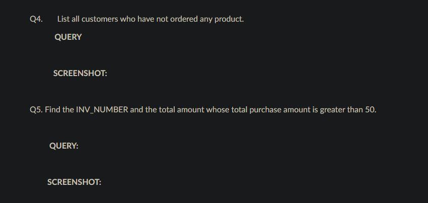 Use Cho7_SaleCo_MySQL.txt from Chapter 7 Data | Chegg.com