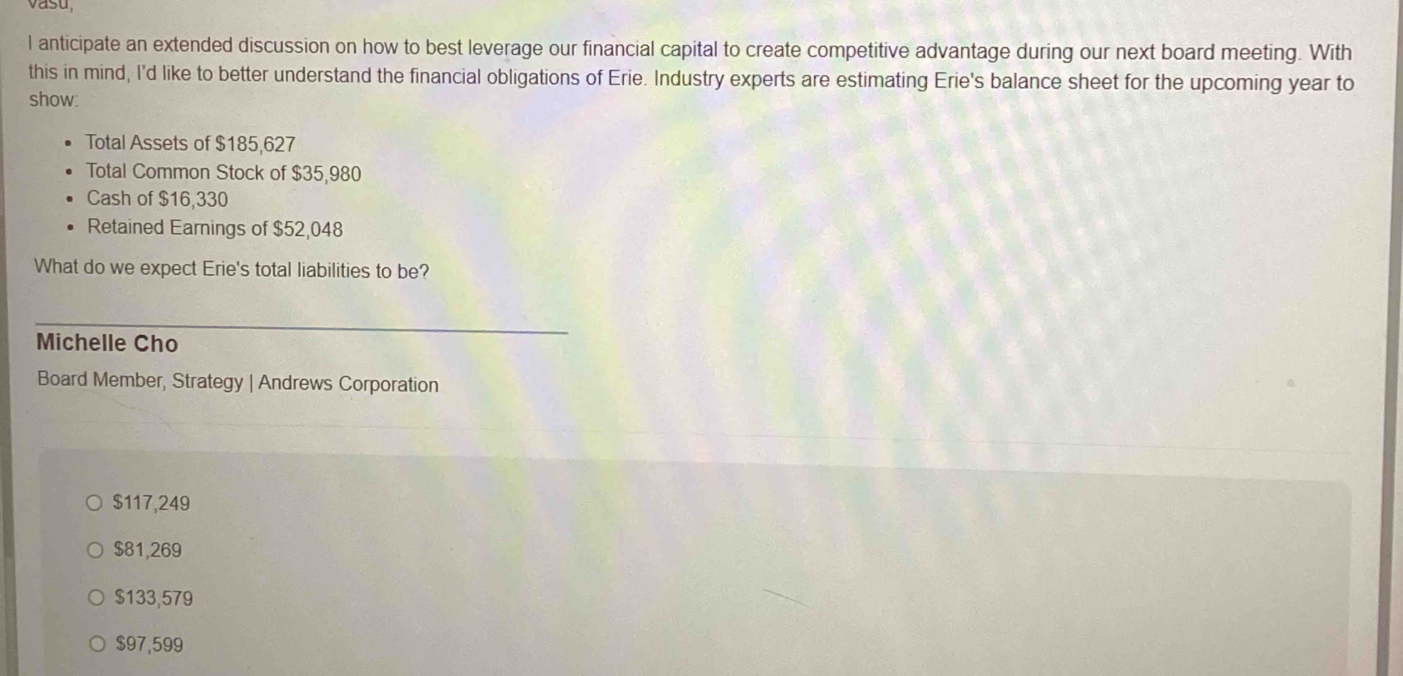Solved I anticipate an extended discussion on how to best | Chegg.com
