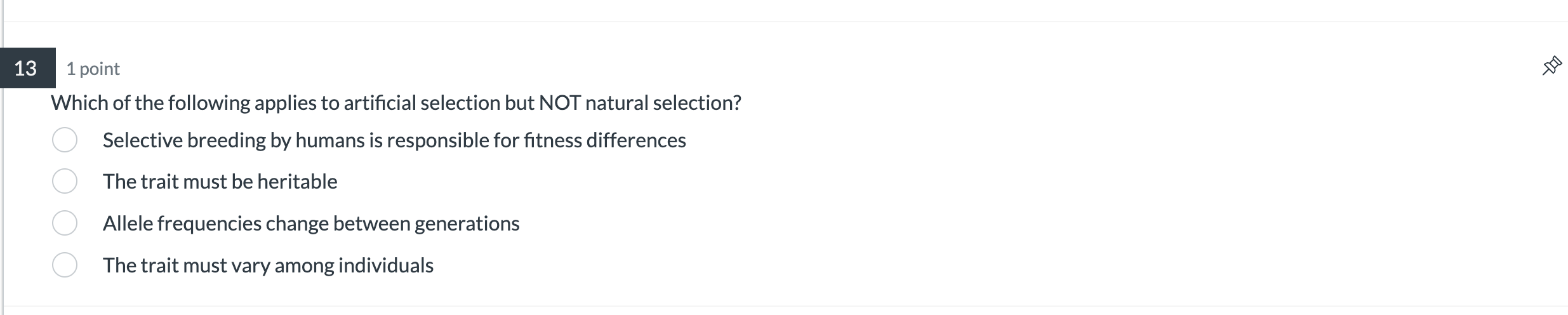 Solved 131 ﻿pointWhich of the following applies to | Chegg.com
