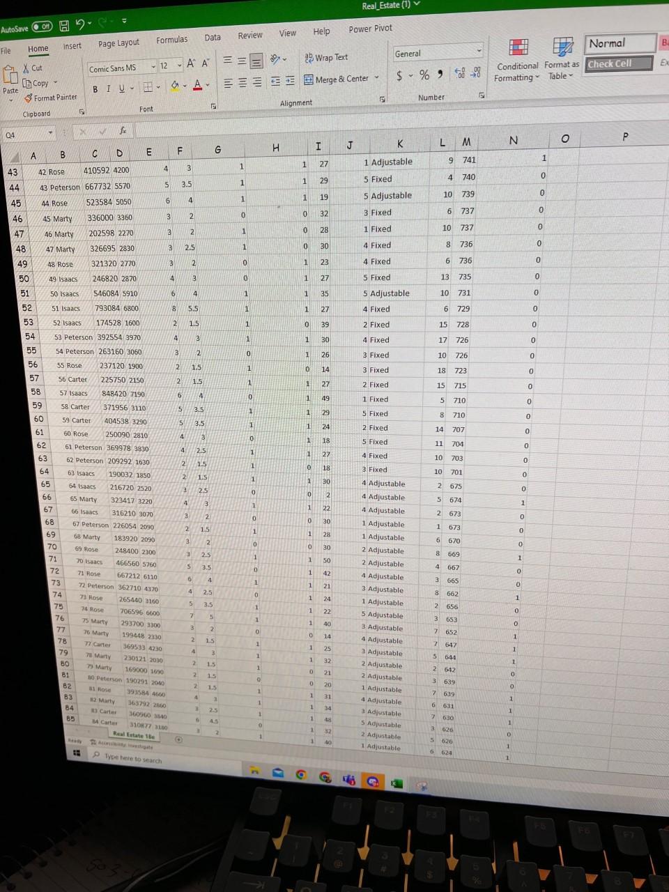 Solved AutoSaveHome Insert Page Layout FormulasThe North | Chegg.com