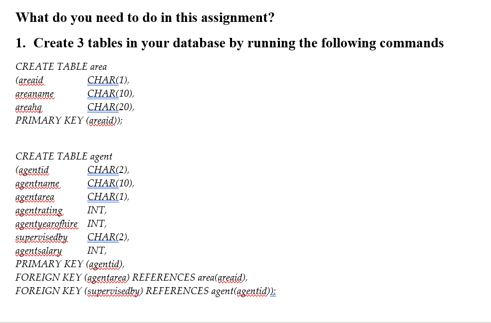 Solved Follow the instructions in the attachement. Complete | Chegg.com