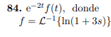 Solved differential equations laplace transform The first | Chegg.com