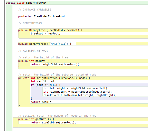 Can somebody help me to modify the class TreeNode. | Chegg.com