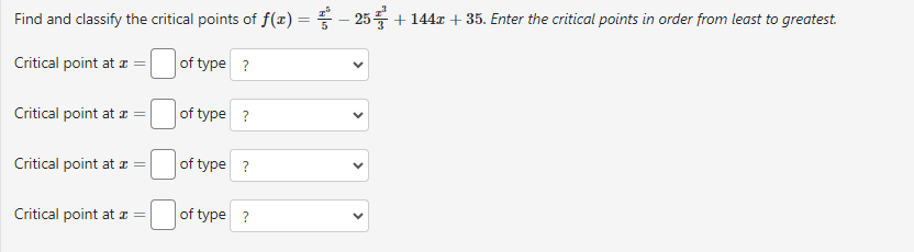 Solved Find and classify the critical points of | Chegg.com