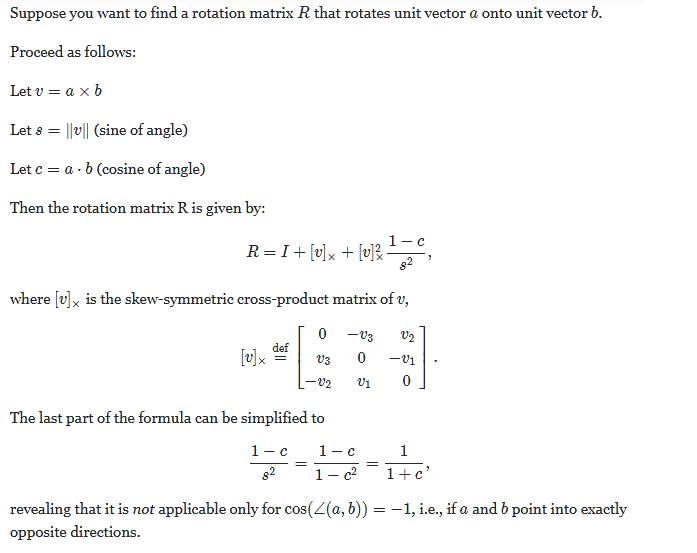 Solved Suppose you want to find a rotation matrix R that | Chegg.com