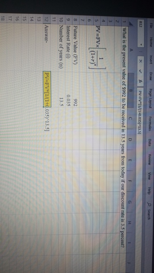 Solved I am confused how to input on this excel sheet. Do I | Chegg.com