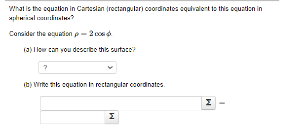 Solved What is the equation in Cartesian (rectangular) | Chegg.com
