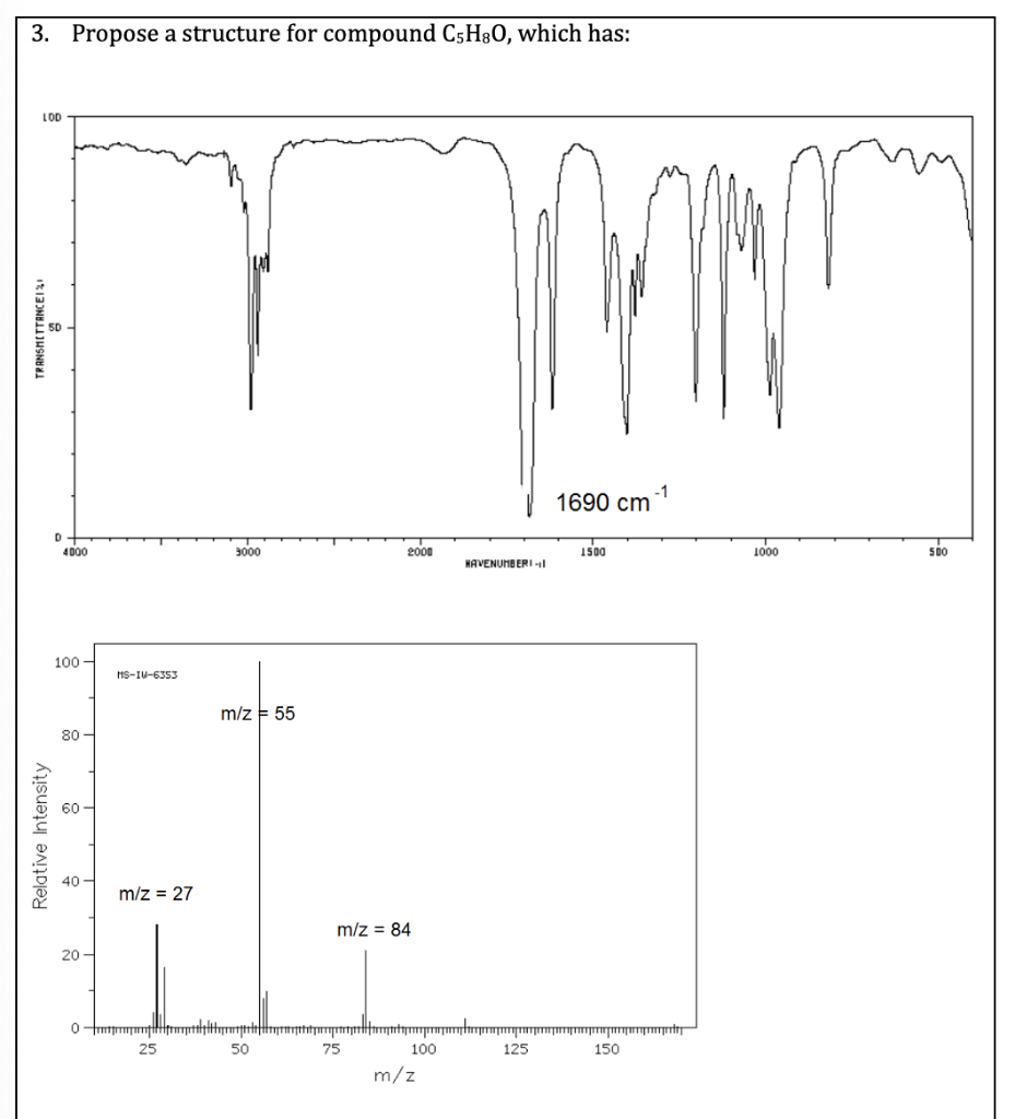 Solved 2. Propose a structure for (cyclic) compound C7H120, | Chegg.com