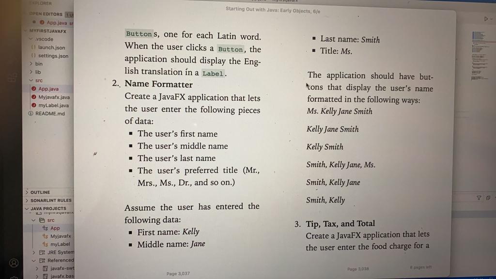 Solved LORER Starting out with Java: Early Objects, 6e DEN | Chegg.com