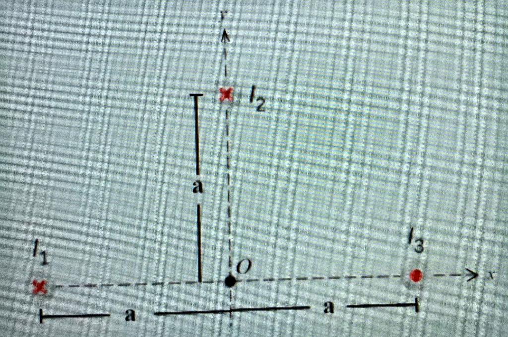 Solved Consider 3 infinitely long cables that run parallel | Chegg.com