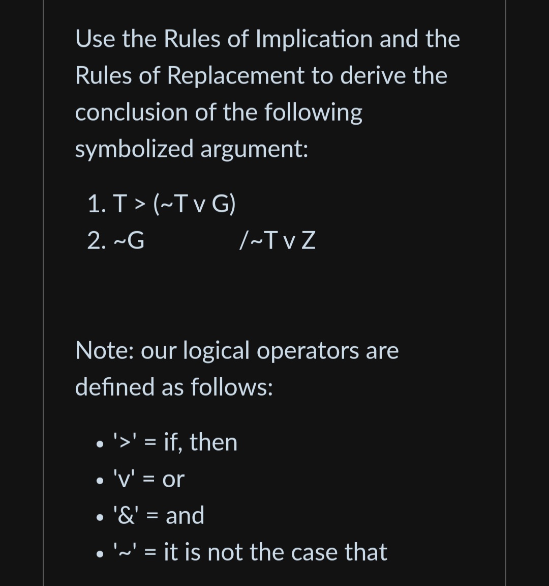 Use the Rules of Implication and the Rules of | Chegg.com