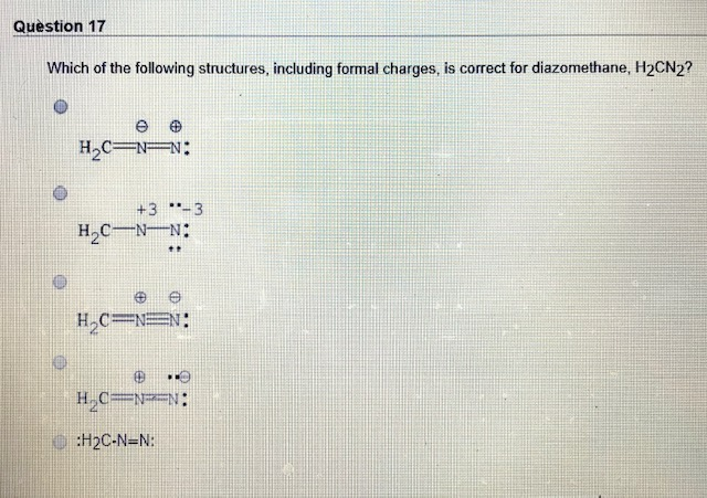 Solved Quèstion 6 What is the formal charge on oxygen in the | Chegg.com