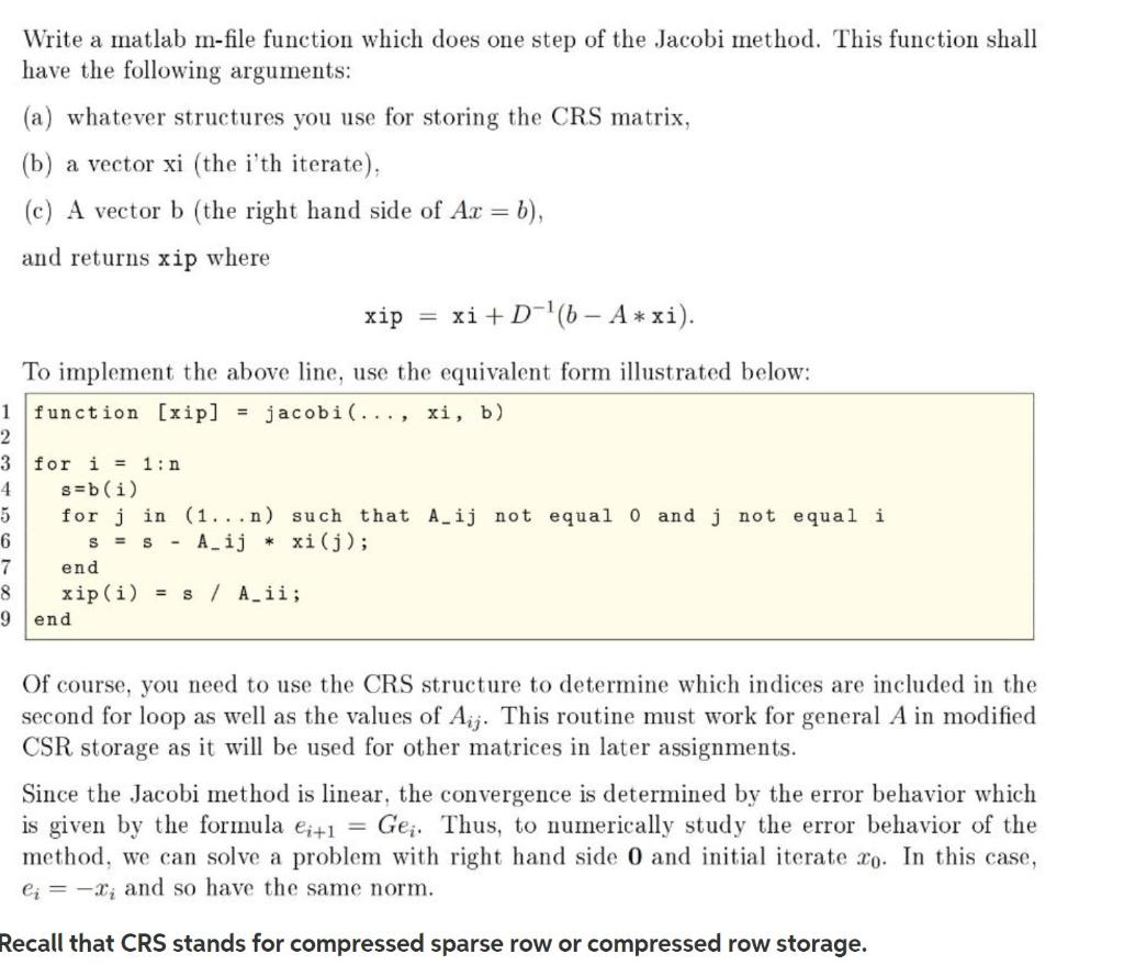 Solved WHEN YOU ANSWER, PLEASE UPLOAD YOUR .M FILES. | Chegg.com
